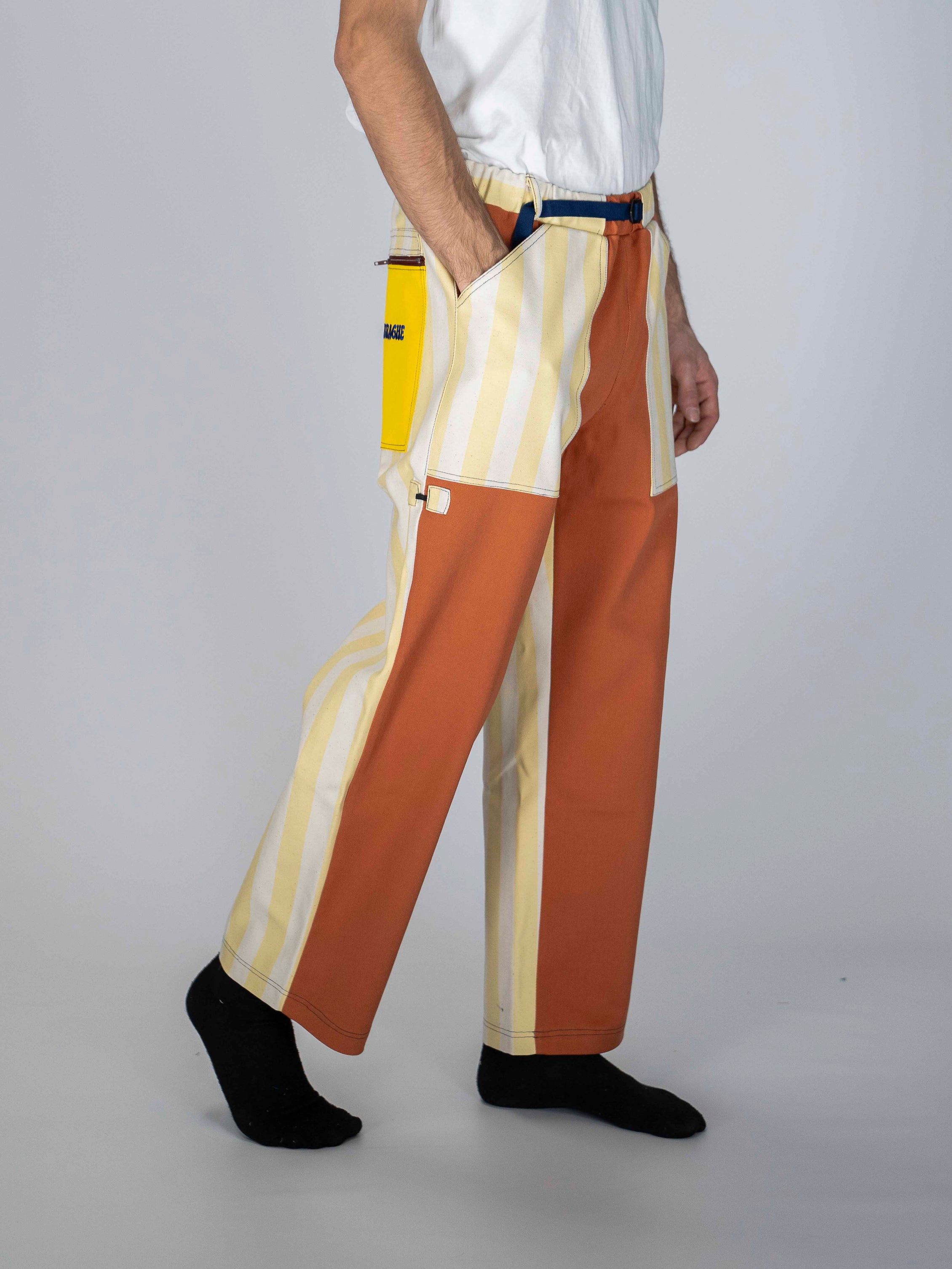 BRAGHE Pantaloni da Arrampicata Unici Sostenibili 100% Made In Italy