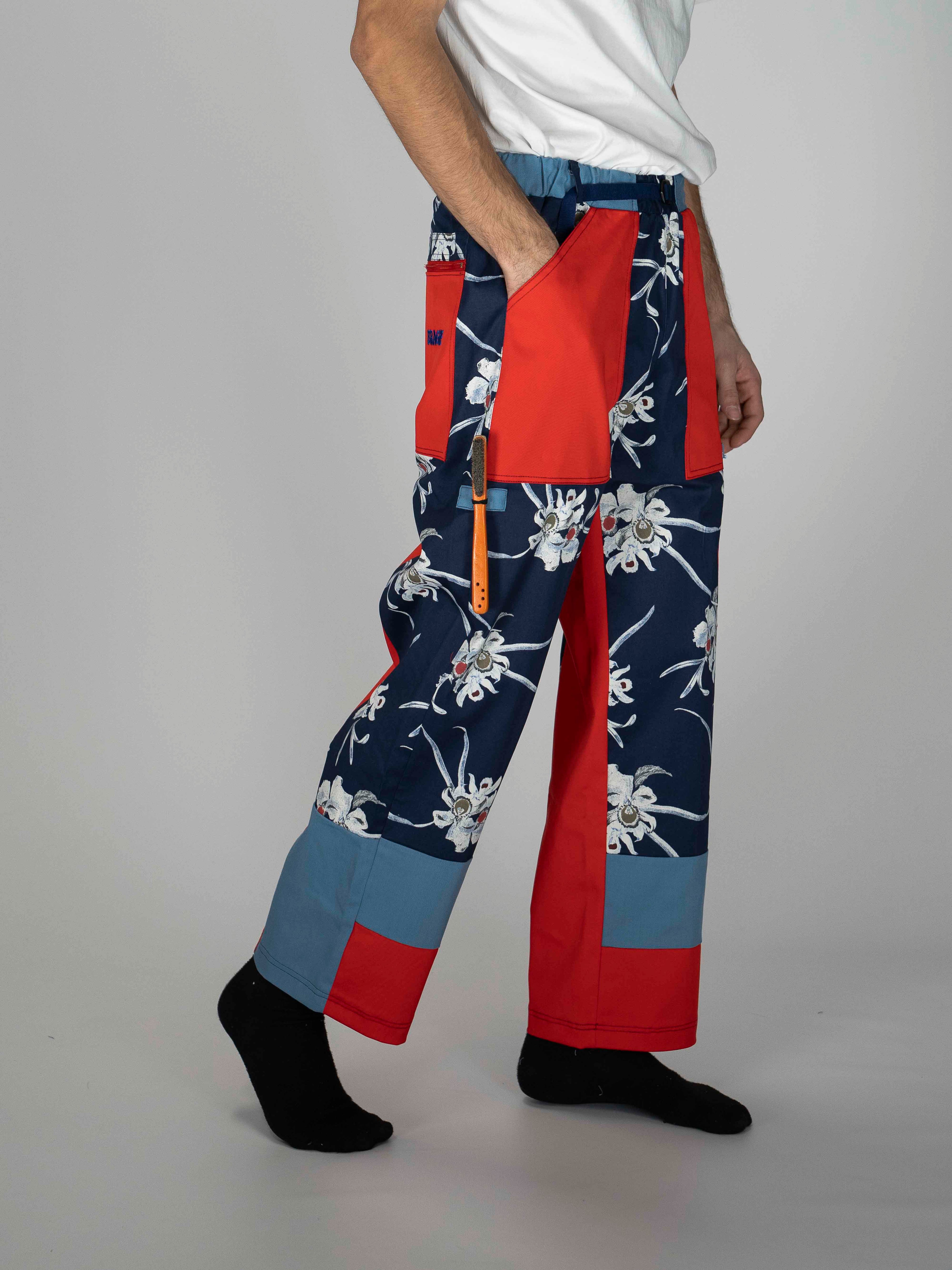 BRAGHE Pantaloni da Arrampicata Unici Sostenibili 100% Made In Italy